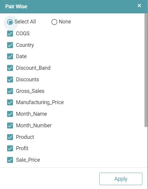 How Do I Create A Pair Plot In Workflow Workflow Join The Conversation